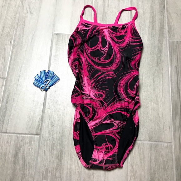 sporti | Swim | Sporti Competition One Piece Swim Suit Pink Black ...